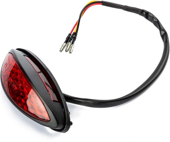Universeel Motor Achterlicht LED Rood Stoplicht met ...