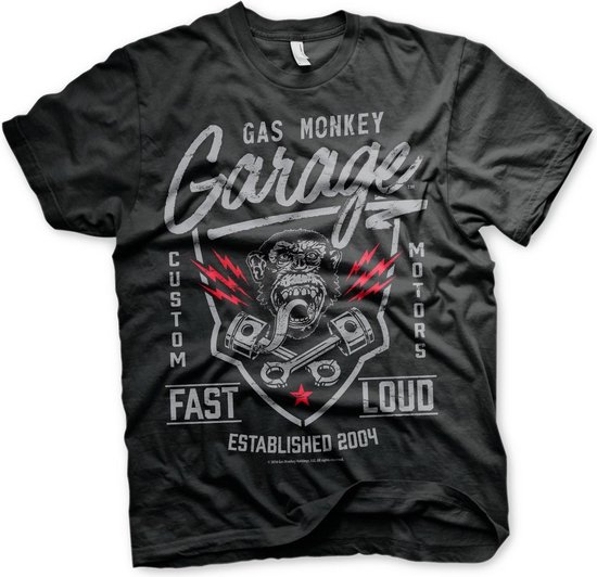 Gas Monkey Garage T-Shirt Fast´n Loud Black-XL | bol
