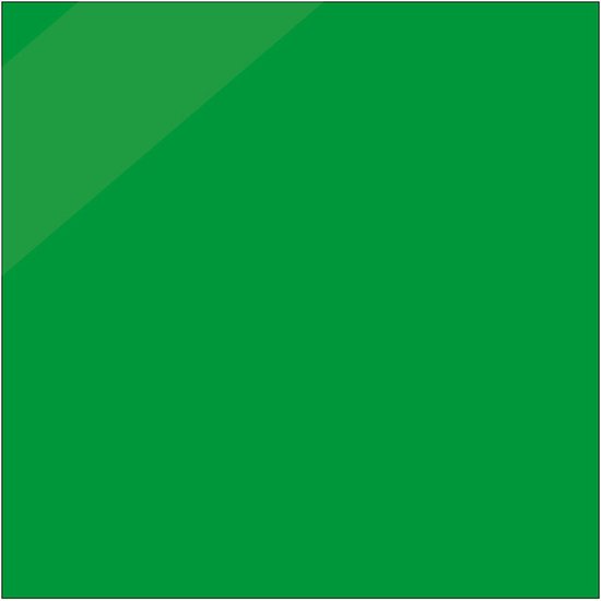 Blanco sticker glans groen, vierkant, beschrijfbaar 50 x 50 mm - 10 ...