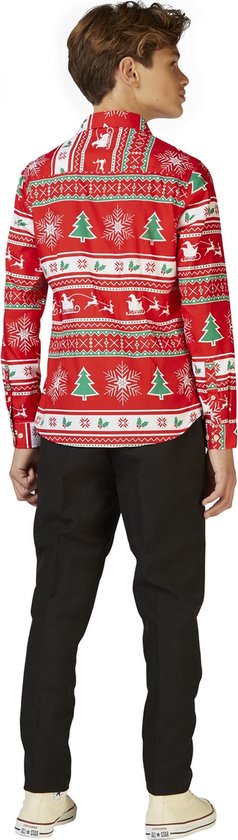 OppoSuits Winter Wonderland - Tieners Kerst Overhemd - Kerst - Maat: 16 ...