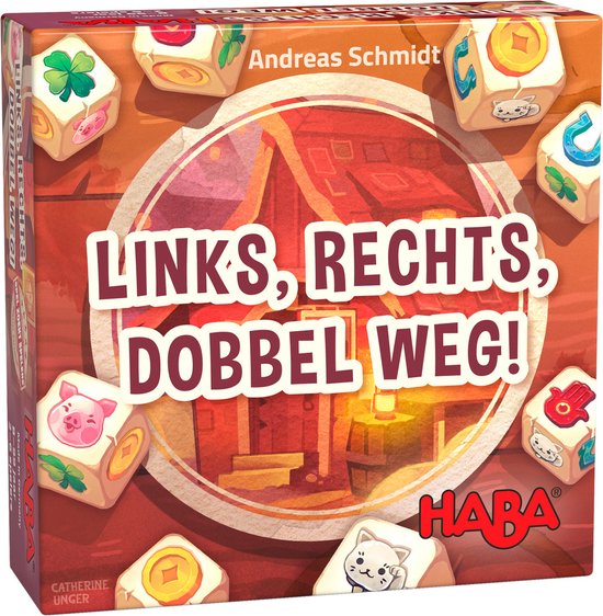 Haba - Haba Spel Links, Rechts, Dobbel Weg! | Games | bol
