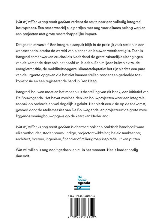 Wat wij willen is nog nooit gedaan (ebook), Bob Witman | 9789090343730 ...