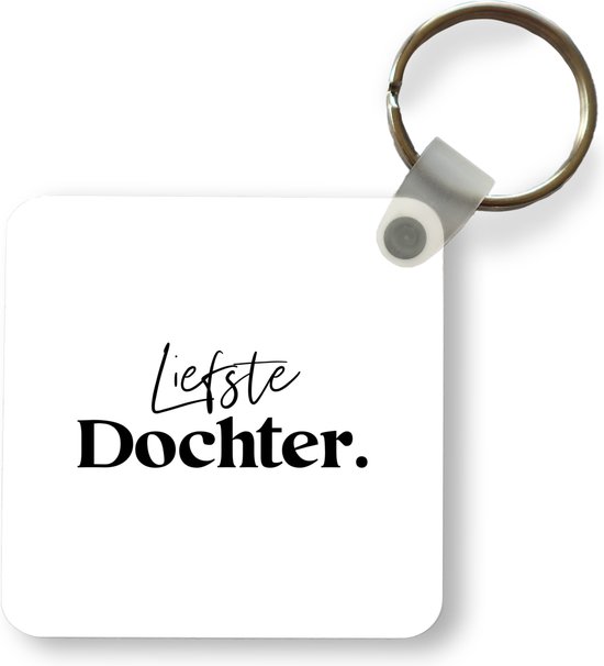 Sleutelhanger - Uitdeelcadeautjes - Dochter - Cadeau - Liefde - Liefste Dochter -... | bol
