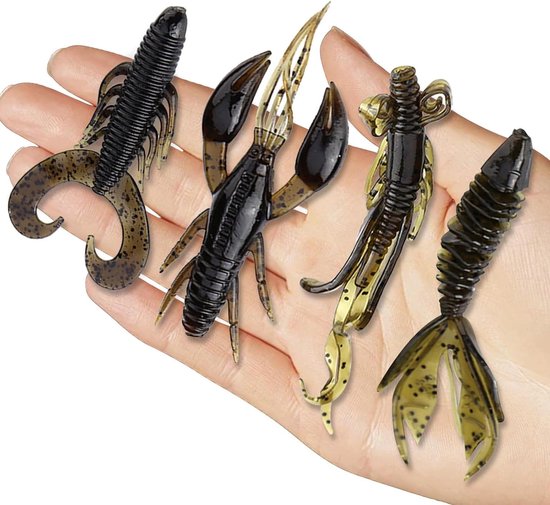 Soft Shrimp Lures - 25 Pieces - Outdoor Fishing Baits | bol
