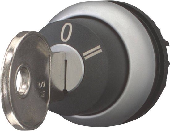 Eaton 111774 M22-WRS3-MS3 Sleutelknop Kunststof frontring Sleutel Zwart 1 stuk(s) | bol