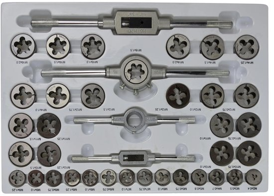 Tap en Snijset - Metrisch - 110 delig - Tappenset - GEKO | bol