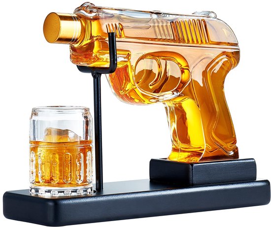 Kollea Mini Whisky Karaf Set met Glas voor Mannen, Unieke Verjaardag ...