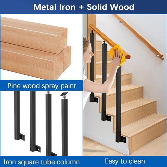 Outdoor Trapleuning voor Veranda Trappen Modern Hout il Decking Rail ...