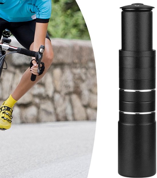 Generic Handlebar Raiser, Stem Riser, 28.6mm Adjustable Aluminum Alloy ...