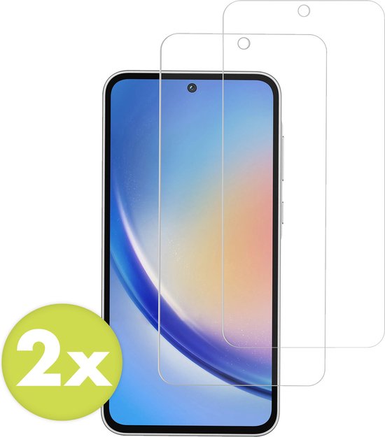 Accezz Screenprotector Geschikt voor Samsung Galaxy A35 / A55 - Accezz 2 pack glass... | bol