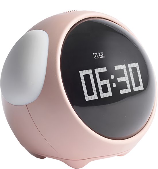 Pixel Wekker Smart Led Wake Up Expressie Digitaal Mooi Voor Kinderen ...