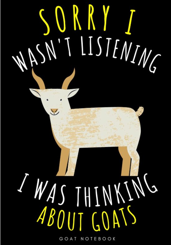Goat Notebook: Large Lined Journal For Your Daily To do List Note | 100 ...