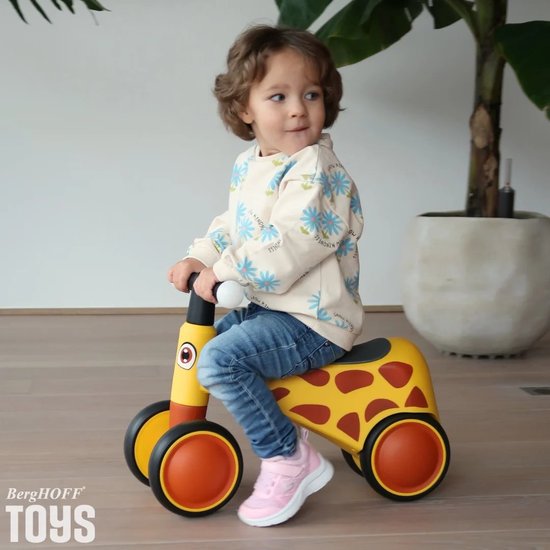 Loopfiets voor Baby's - 1 tot 3 jaar - LED lichten - Wit | bol