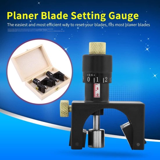 Planer Knife Setting Adjustable Jig Tool for Woodworking - 2 Pcs | bol