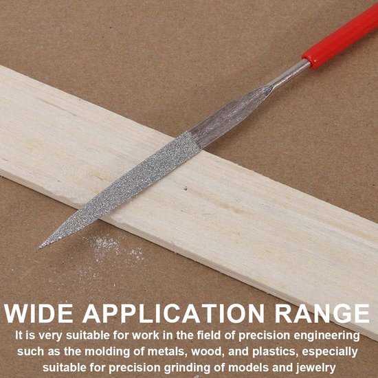 10 stuks metalen vijlen mini diamantvijlen set, modelbouw gereedschap ...