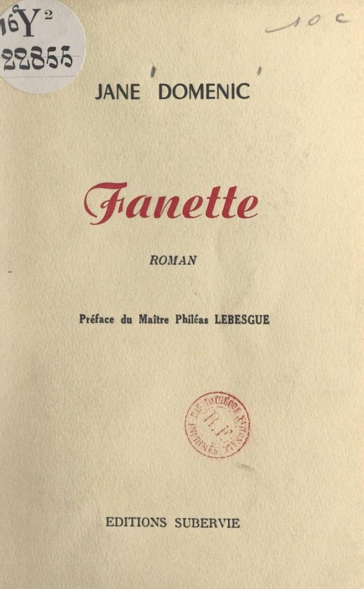 Fanette (ebook), Jane Domenic | 9782307056973 | Boeken | bol.com