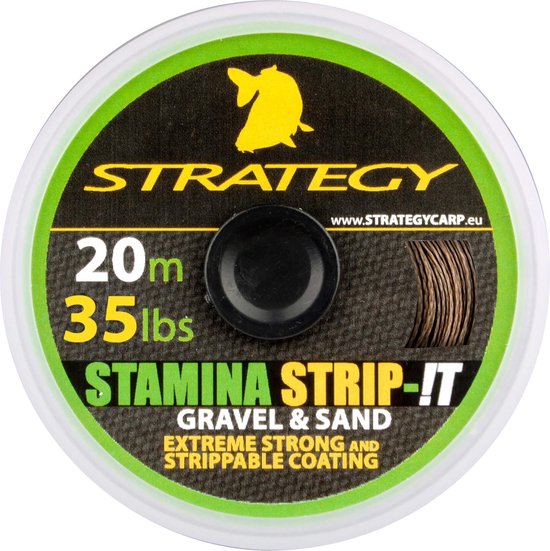Strategy Stamina Strip-!t Kleur - Gravel Sand, Trekkracht - 35lb | bol