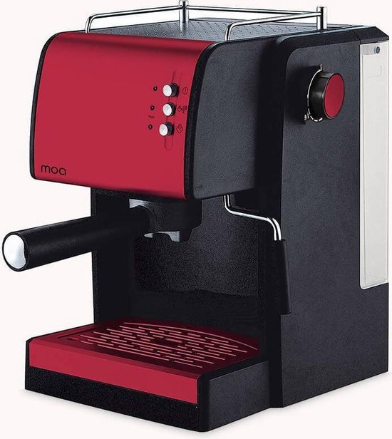 Moa Design Espresso machine - rood - ESE-ready | bol