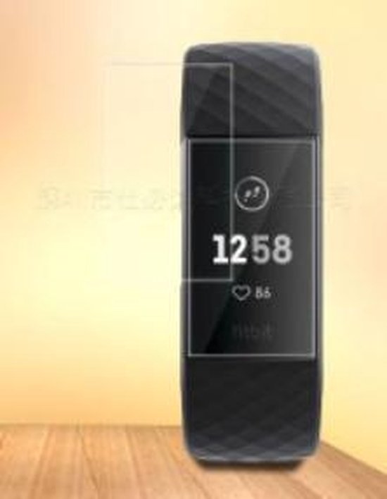Strap-it Fitbit Charge 3 screen protector plastic | bol.com