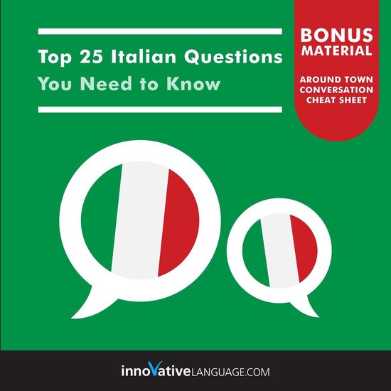 Top 25 Italian Questions You Need to Know, ItalianPod101.com ...