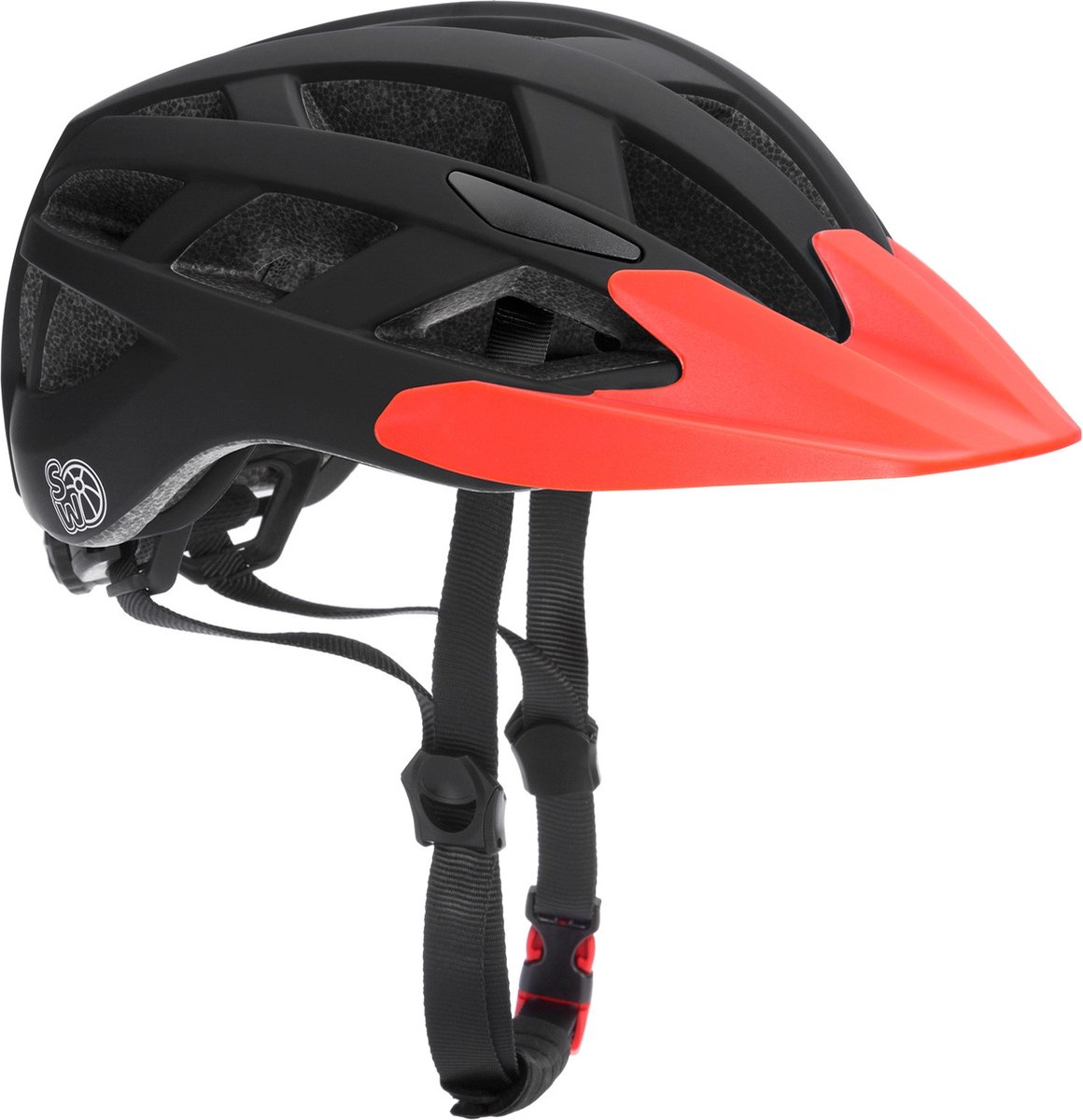 Spielwerk Fietshelm Kids - M 54-57cm - CE Keuring – Zwart/Oranje | bol