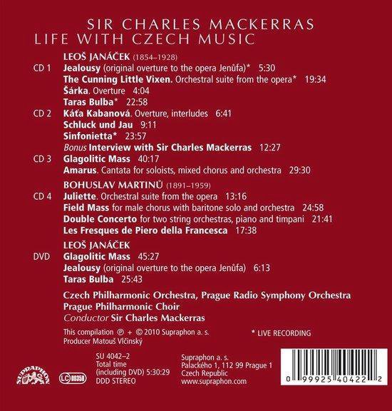 Sir Charles Mackerras - Life with Czech Music (5 CD), Bedrich Smetana ...