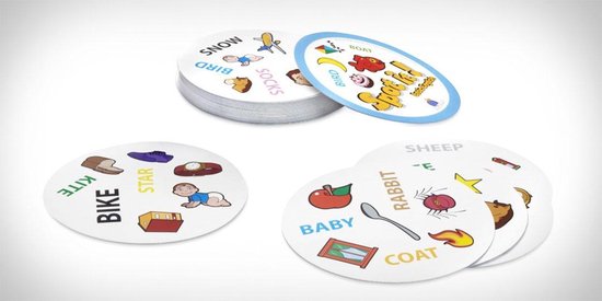 Spot It! Basic English Card Game | 0803979005225 | Boeken | bol
