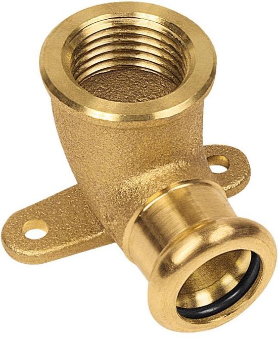 Bonfix Roodkoperen muurplaat 3/4 x 22mm binnendraad FxRp | bol.com