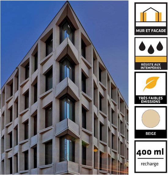 SIKA SikaHyflex High Performance Stopverf 250 Face - Beige - 400ml ...