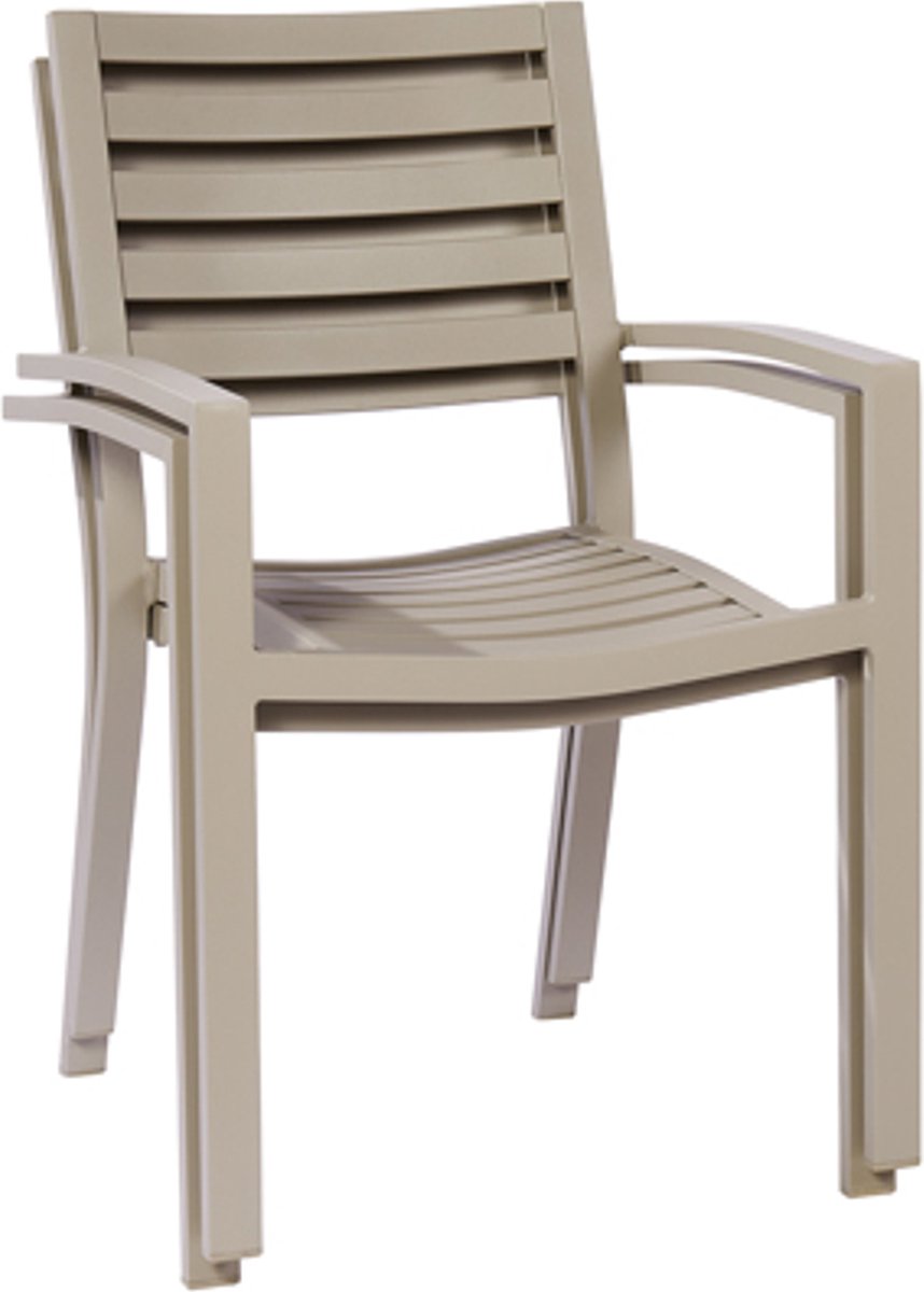 Central Park Tuinstoel Vina Aluminium Grijs | bol.com