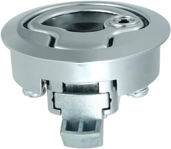 Allecto Plus - Flush Pull Slam Klink luik met Lock voor Deur RV Marine ...