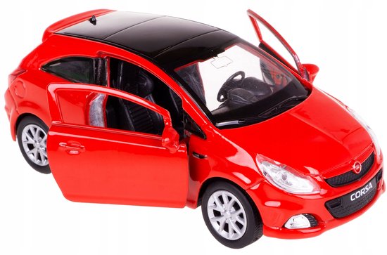 Welly Opel Corsa OPC Metaal Modelauto 1:32 Rood | bol
