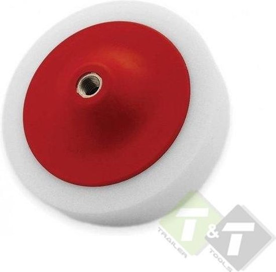 Poetspad foam + houder, 7 duims, 180mm x 50mm, M14 | bol