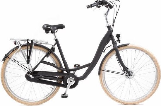 Avalon Elegance - Fiets - Vrouwen - Matzwart - 53 cm | bol.com