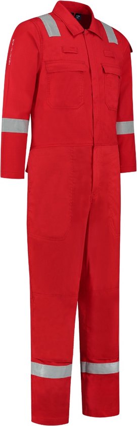 Dapro Safety Roughneck Multinorm Zomer Overall - Maat 54 - Rood ...