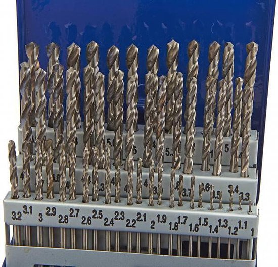 HBM HSS M2 borenset (1-6 mm) | bol