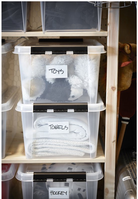 SmartStore - Labels Voor Opbergboxen - Polypropyleen - Transparant | bol