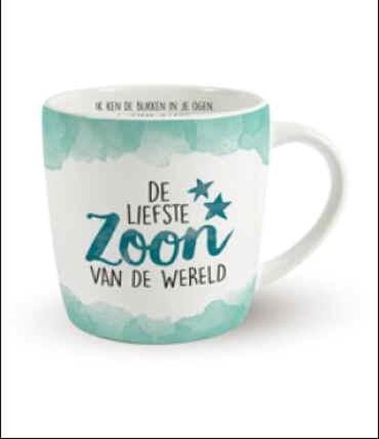 Enjoy Mok - De liefste Zoon van de wereld - In cadeauverpakking met gekleurd lint | bol.com