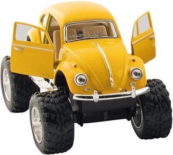 Goki Auto Volkswagen Beetle (1967) Off-road 12,5 Cm Geel | bol.com