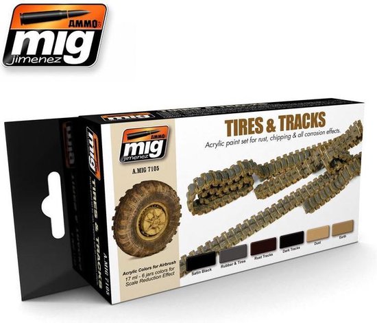Mig - Tires And Tracks (Mig7105) | bol.com