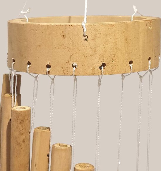 Bamboe Windgongen 35cm - Natuurlijke Tubular Stijl | bol
