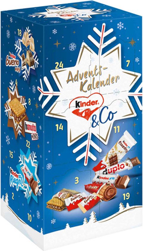 Ferrero - Kinder & Ferrero Selection Adventskalender - 295g | bol