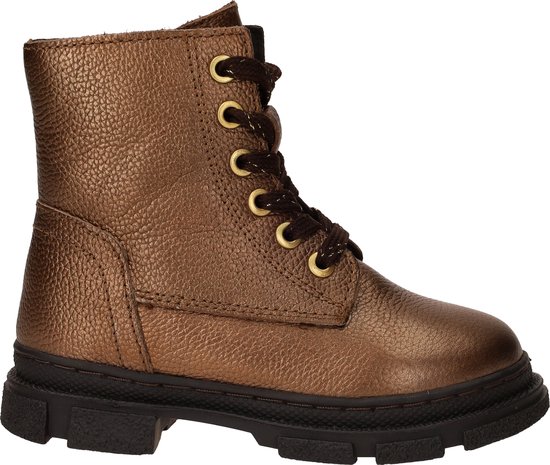 IK-KE Veterboots - Meisjes - Goud - Maat 27 | bol