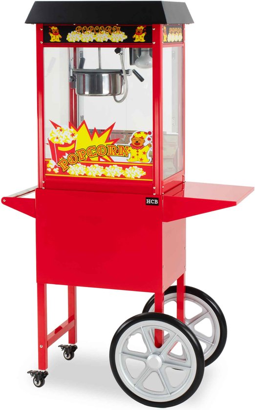 HCB® - Machine à pop-corn professionnelle de Luxe avec socle - 230V ...
