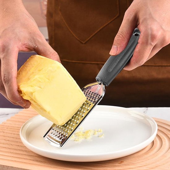 Handrasp met handvat - vaatwasmachinebestendig - harde kaas rasp ...