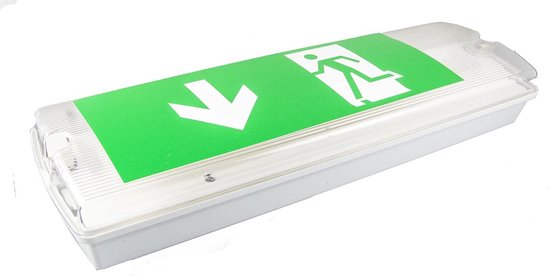 Emergency exit lighting - escape route light - IP65 rated | bol