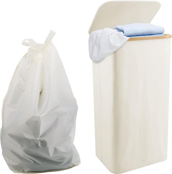 Opvouwbare wasmand 100L - Grote wasmand voor slaapkamer en badkamer ...