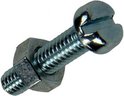 Metaal schroef. bout + moer. met cylinder-kop. M4 x 16 mm. 20 stuks ...
