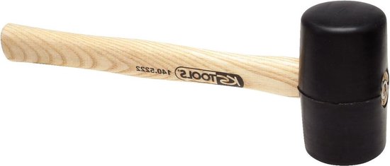 Rubberen Hamer 500g - slaghamer, rubberen hamer | bol