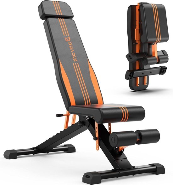 Verstelbare halterbank voor thuisgymnastiek - Opvouwbare Workout Bench ...
